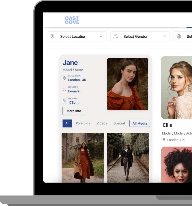 Cast Cove - Professional Talent Booking Platform